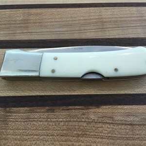 Vintage Bear Hunter Lockback Knife From Pakistan - Etsy