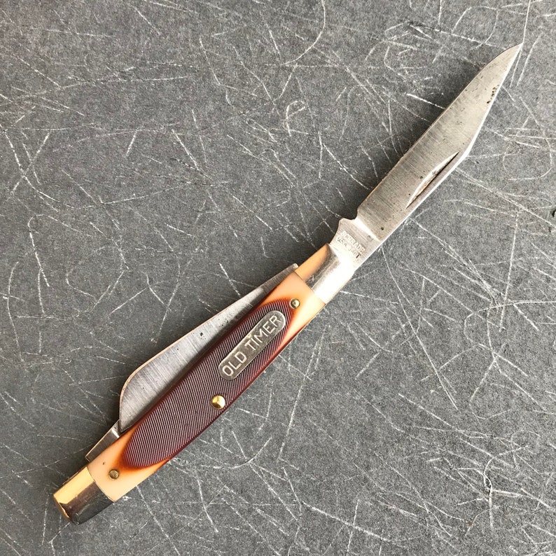 Schrade 34OT old Timer Middle Man Stockman Pocket Knife - Etsy
