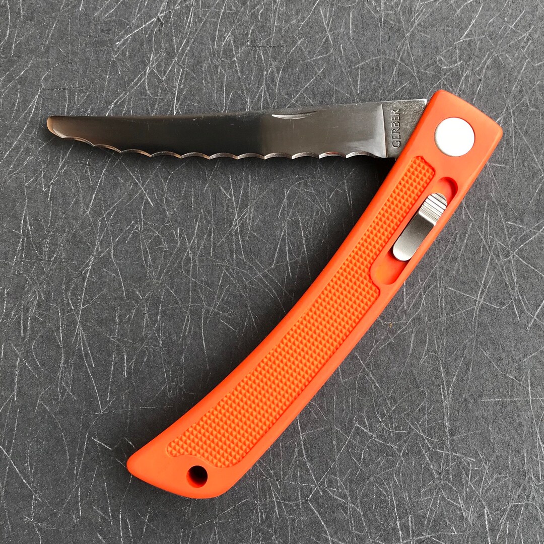 Rare Gerber Bolt-action Rescue Knife - Etsy