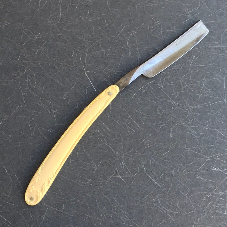 Antique H. Boker Straight Razor - Etsy