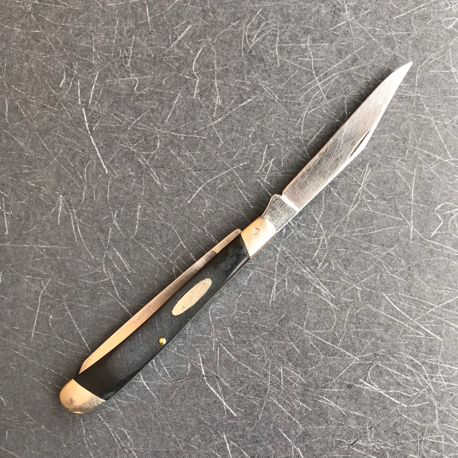 Vintage Buck 311 Trapper Pocket Knife | Etsy