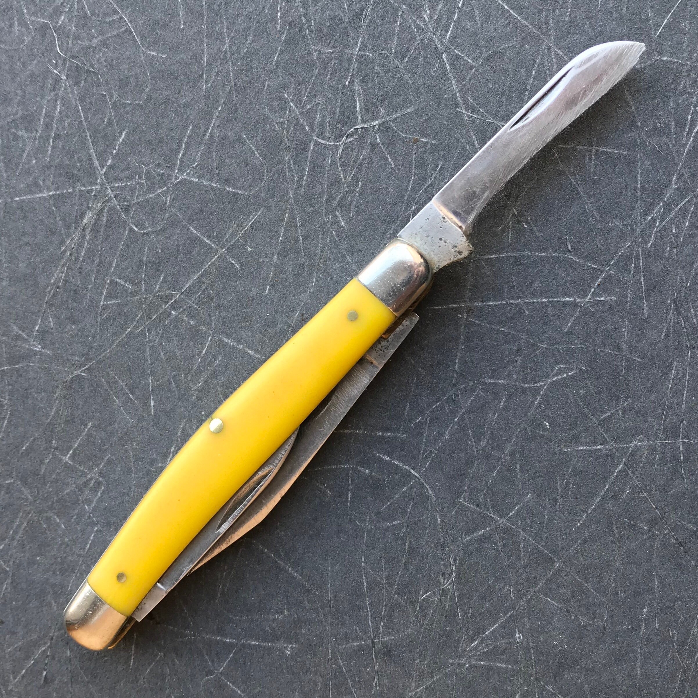 Vintage Queen Stockman Pocket Knife - Etsy