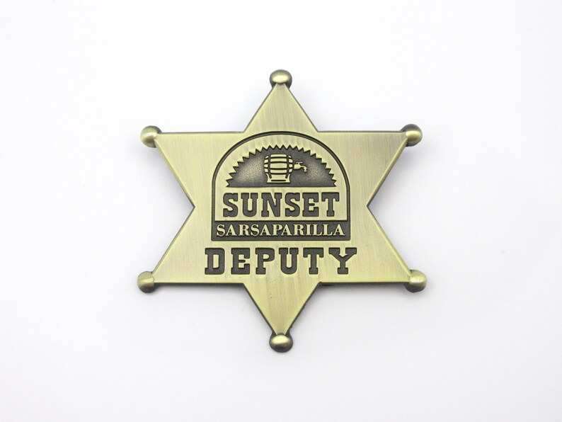 Sunset Sarsaparilla Deputy Badge Fallout New Vegas Inspired - Etsy