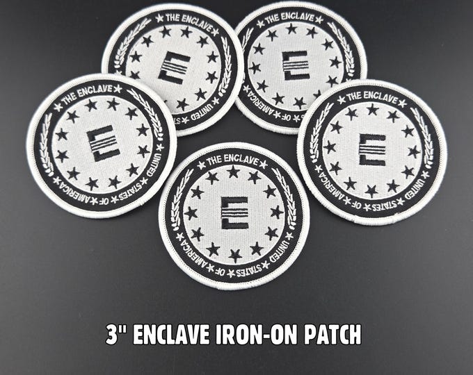 Fallout Enclave Patch, Sew-on and Iron-on, 3.5”x3.5” - Etsy