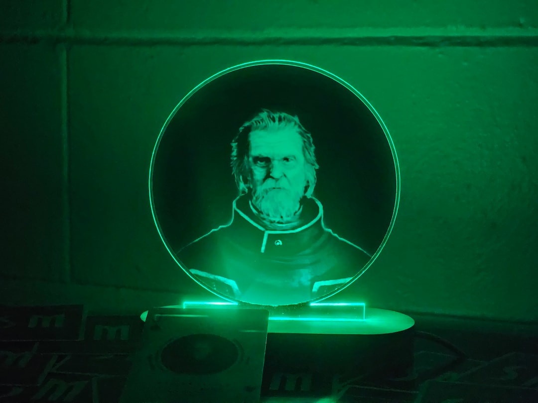 Father Elijah LED Night Light Fallout New Vegas Inspired Acrylic 3D ...
