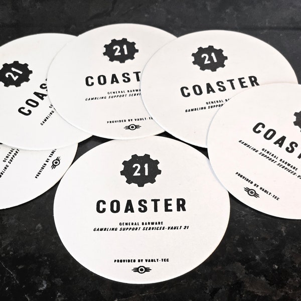 Fallout New Vegas Coasters - Etsy