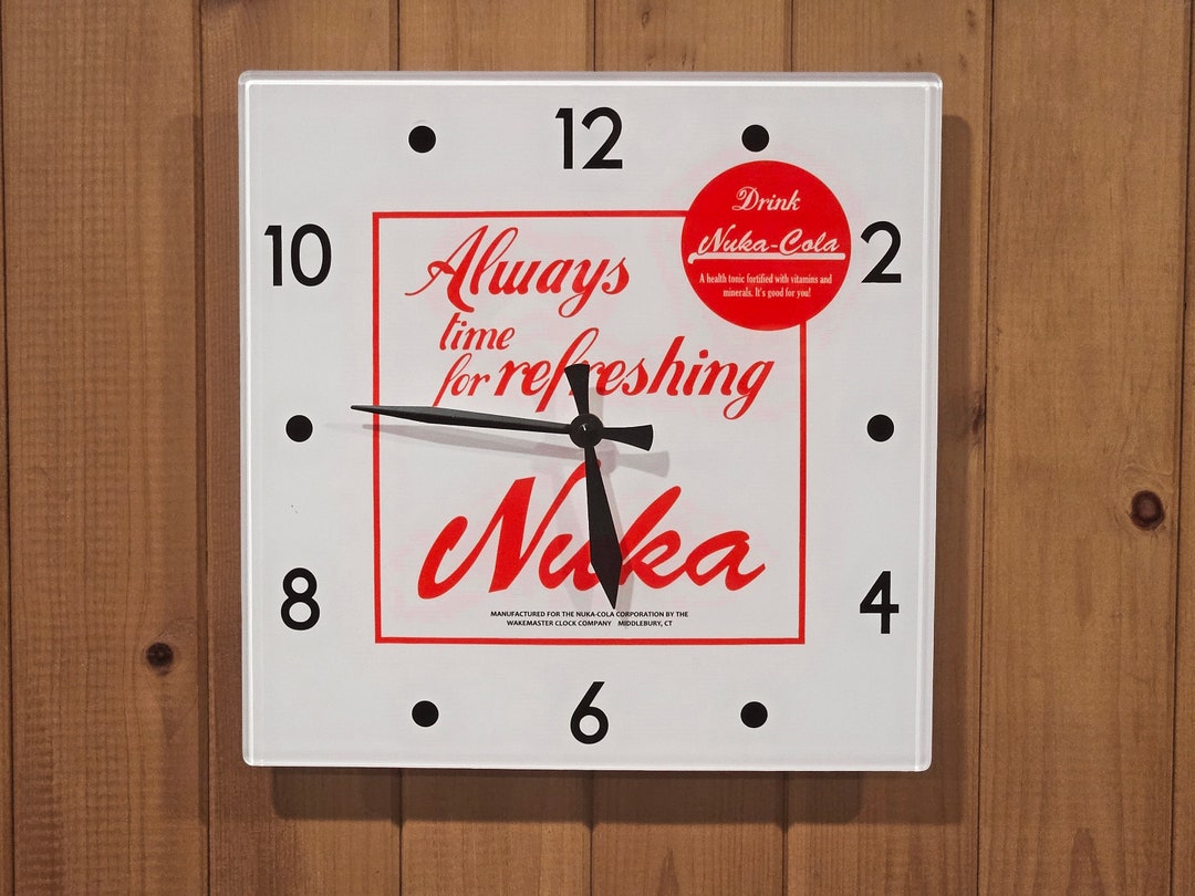 Fallout 3 Sierra Petrovita's Nuka-cola Clock Fallout Inspired - Etsy