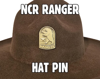 Fallout New Vegas NCR Ranger Helmet Pin - Etsy