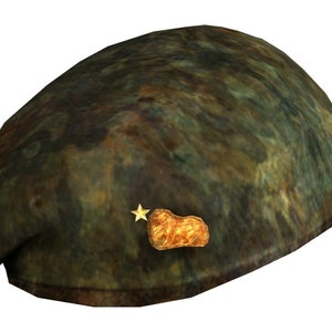 NCR Officer Beret Pins - Bear and Star - Fallout New Vegas Inspired - Etsy