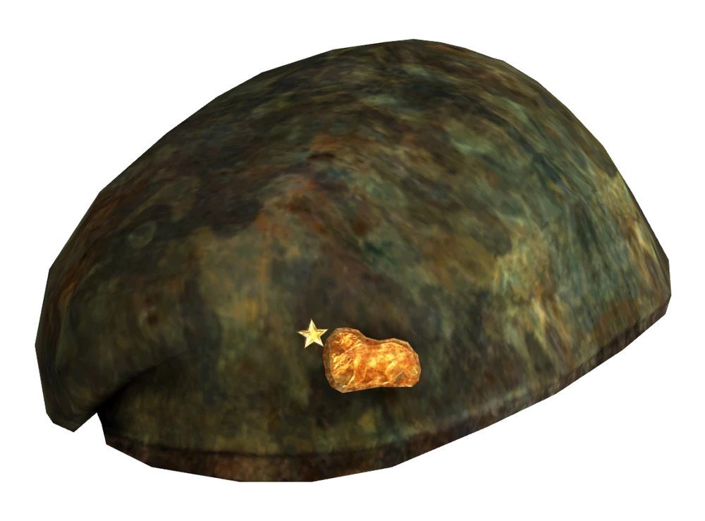 NCR Officer Beret Pins - Bear and Star - Fallout New Vegas Inspired - Etsy