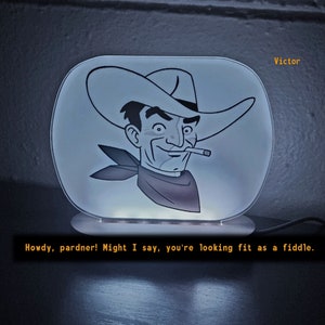 Securitron Screen LED Night Light - Yes-man Victor Muggy - Fallout New ...