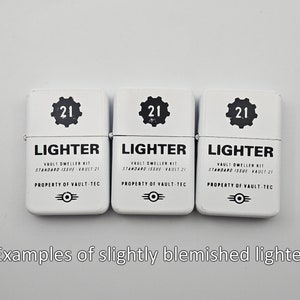 Vault 21 Flip Lighter Fallout New Vegas Inspired - Etsy