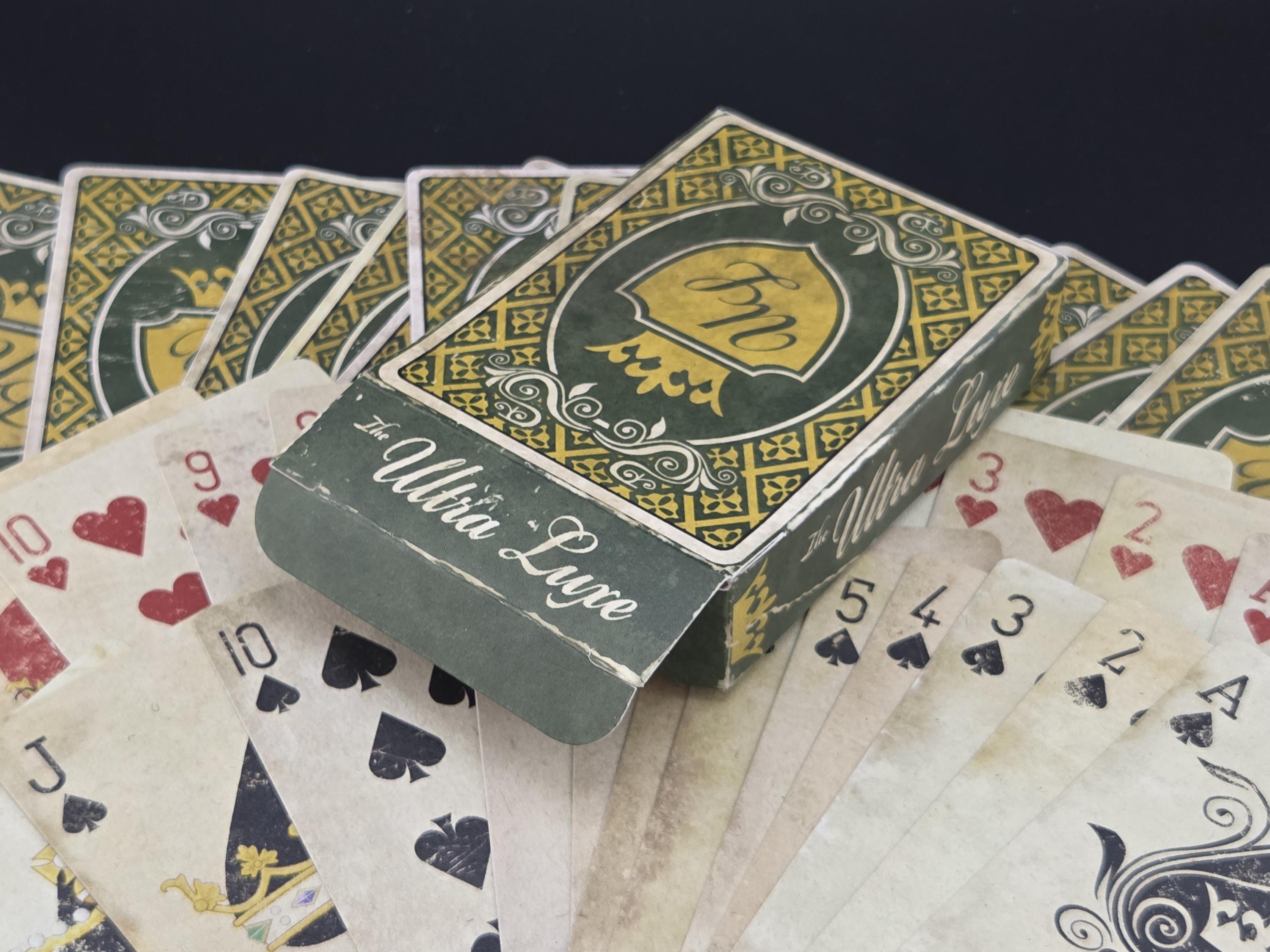 Ultra-luxe Weathered Deck of Playing Cards - Fallout New Vegas Inspired ...