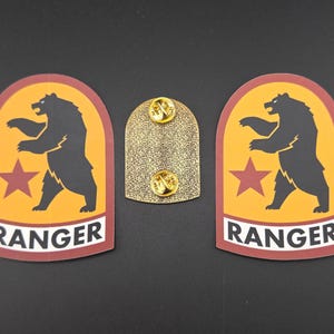 NCR Ranger Hat Pin and Insignia Stickers - Fallout New Vegas Inspired ...
