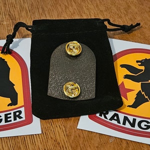 NCR Ranger Hat Pin and Insignia Stickers - Fallout New Vegas Inspired ...
