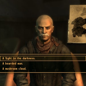 Two Bears High-fiving Doc Mitchell's Rorschach Test Fallout New Vegas ...