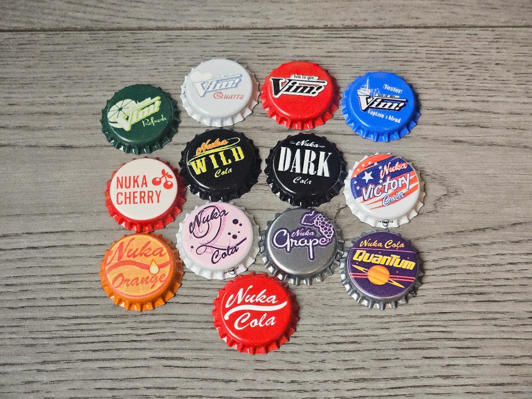 Nuka-cola Vim Fallout 4 Nuka World Inspired Bottle Caps Nuka Cola ...