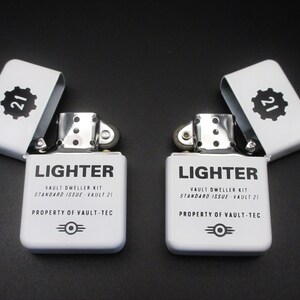 Vault 21 Flip Lighter Fallout New Vegas Inspired - Etsy