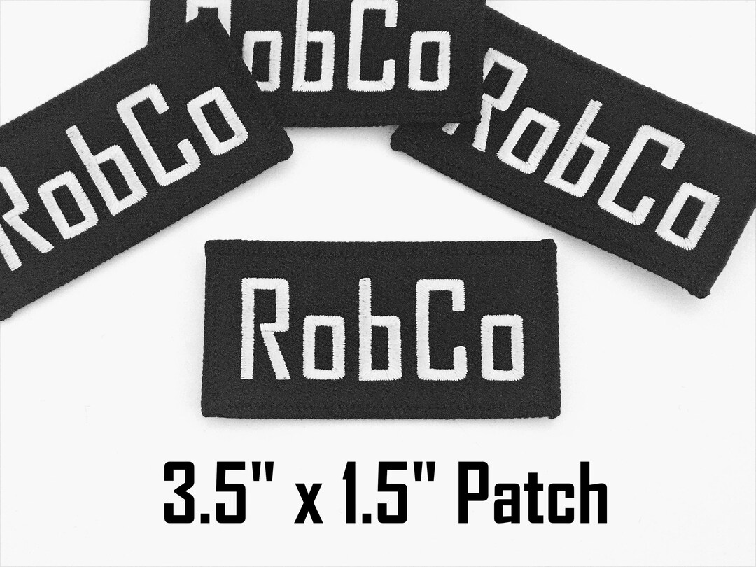 Robco Embroidered Patch - Fallout New Vegas Inspired Mr House Lucky 38 ...