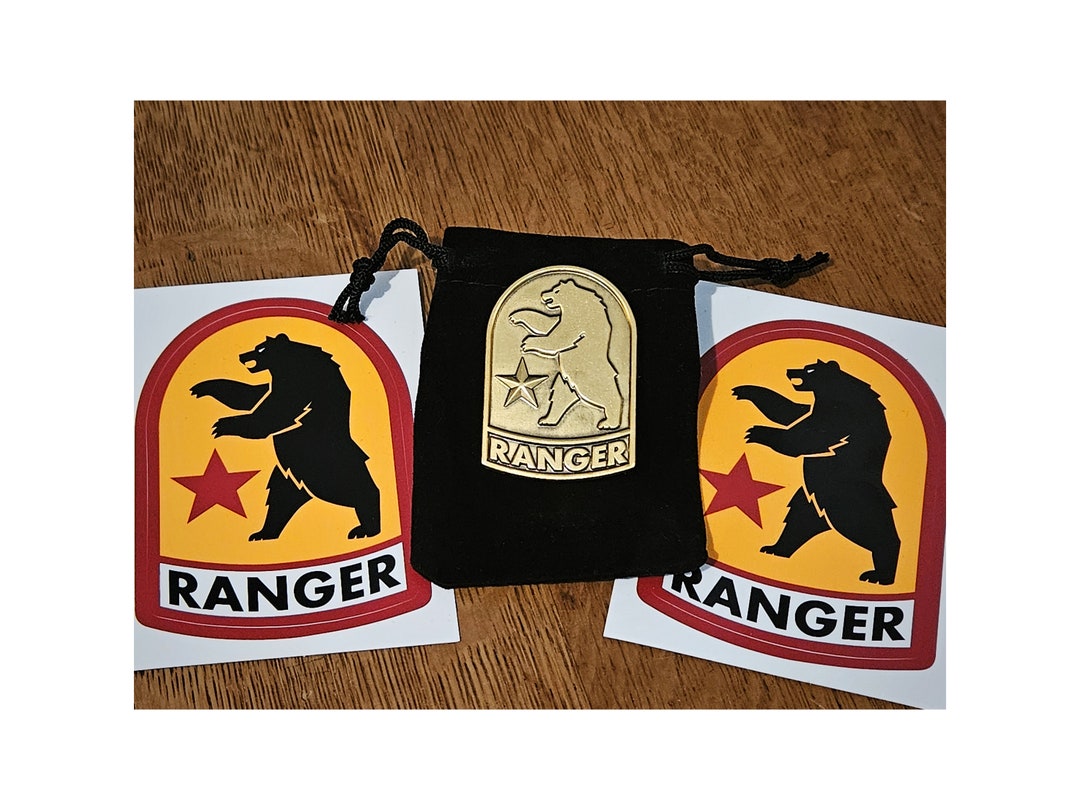 NCR Ranger Hat Pin and Insignia Stickers Fallout New Vegas - Etsy