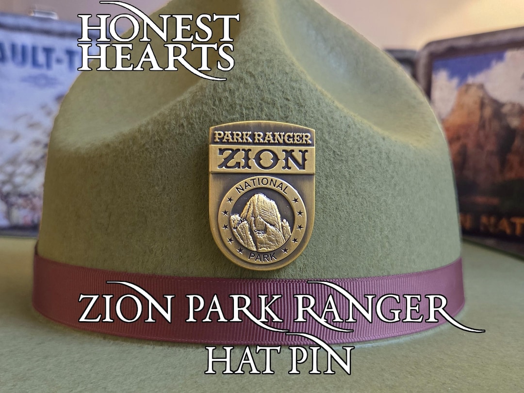 Zion Park Ranger Hat Pin - Fallout New Vegas Honest Hearts Inspired - Etsy