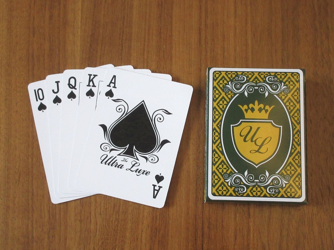 Ultra-luxe Playing Cards Fallout New Vegas In-game Design Inspired - Etsy