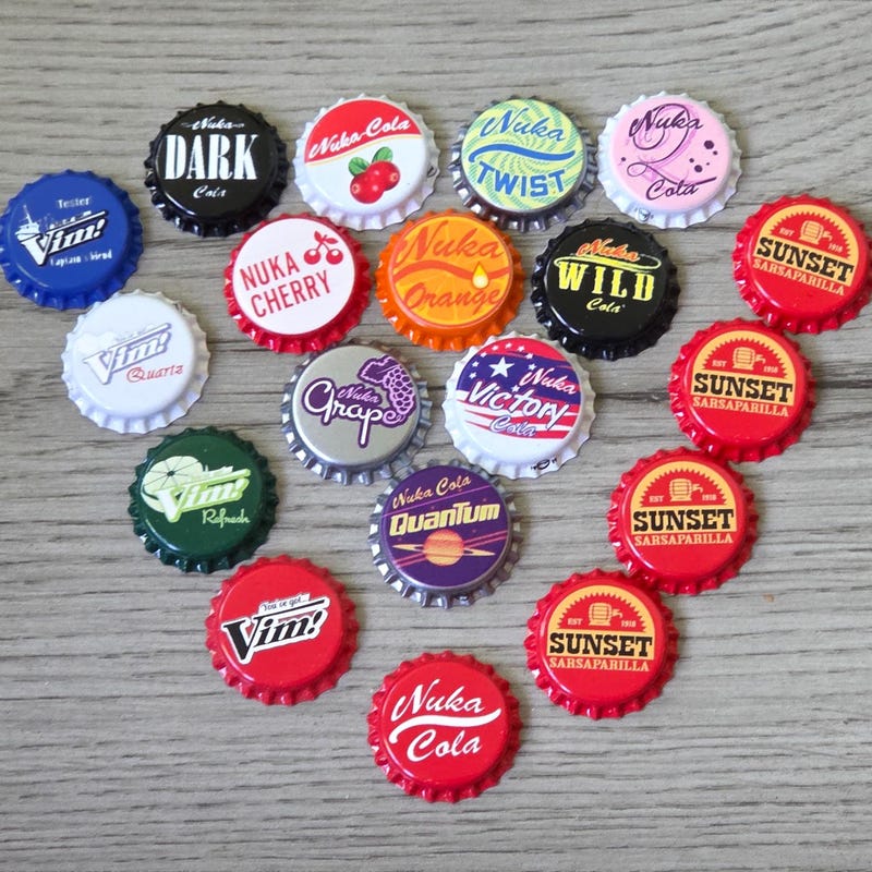 Fallout Caps - Etsy UK