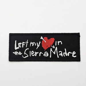 LEFT MY HEART in the Sierra Madre Velcro Patch Fallout New Vegas Inspired - Etsy