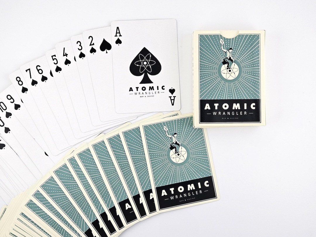 Atomic Wrangler Playing Cards - Fallout New Vegas Inspired - Etsy