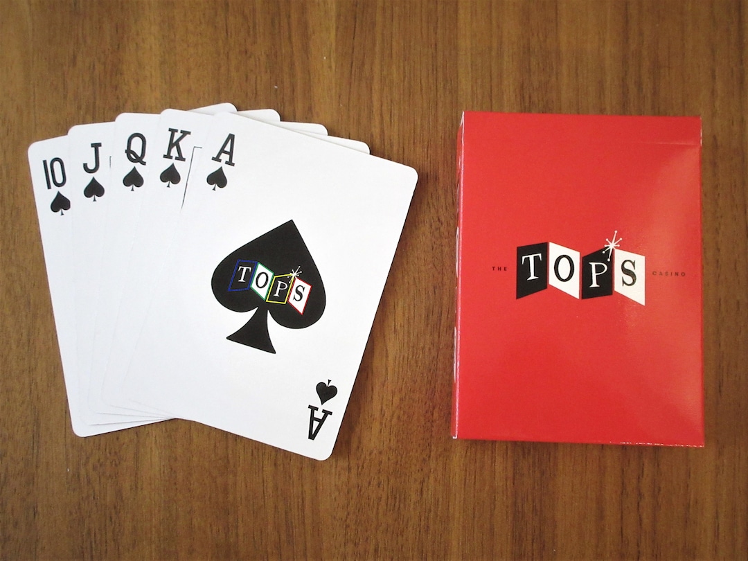 The Tops Playing Cards - Fallout New Vegas Inspired - Etsy