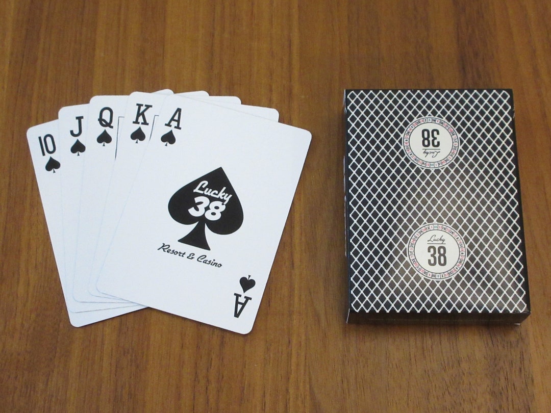 Lucky 38 Playing Cards - Fallout New Vegas Inspired - Etsy