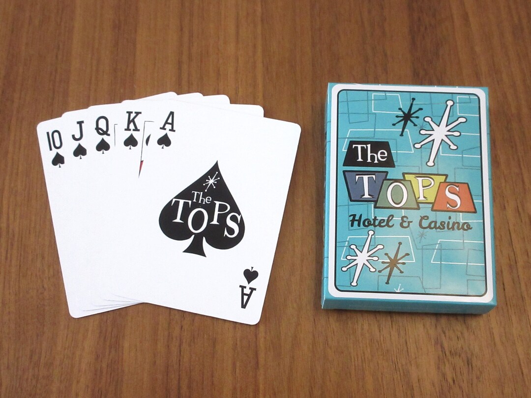 The Tops Playing Cards Fallout New Vegas In-game Design Inspired - Etsy