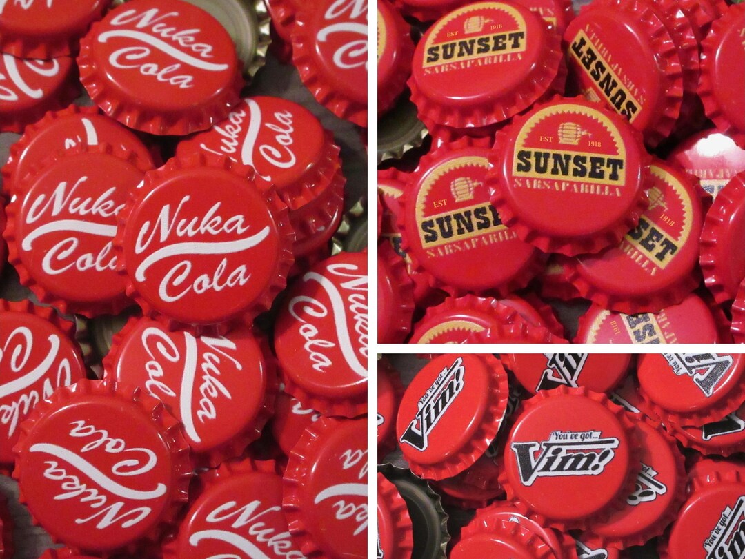Nuka-Cola - Sunset Sarsaparilla - Vim - Fallout inspirierte ...
