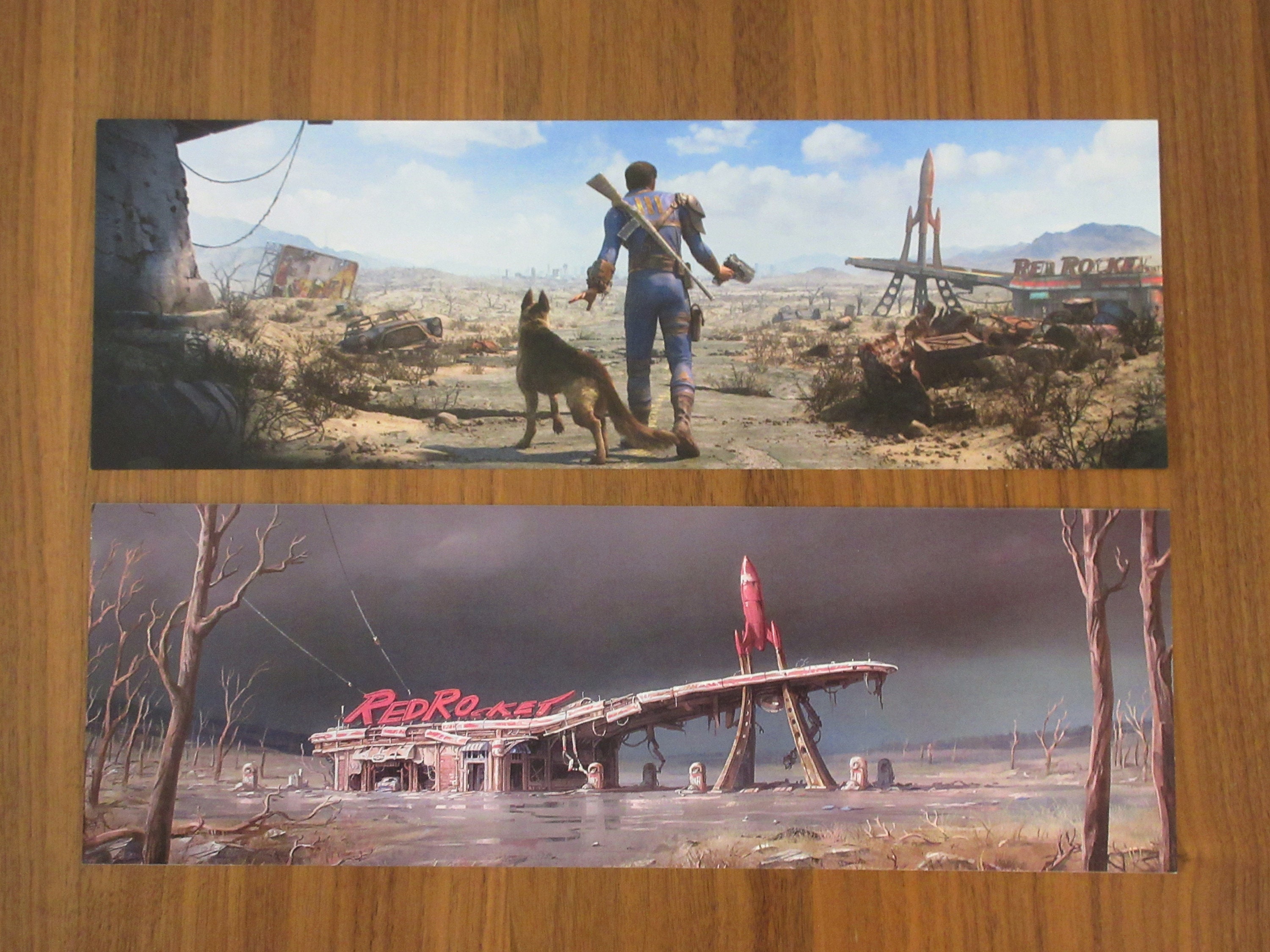 12 X 4 Fallout 4 Concept Art Double Sided Prints Etsy