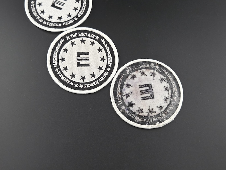 Enclave Seal Embroidered Patch - Iron-on or Hook&loop - Etsy