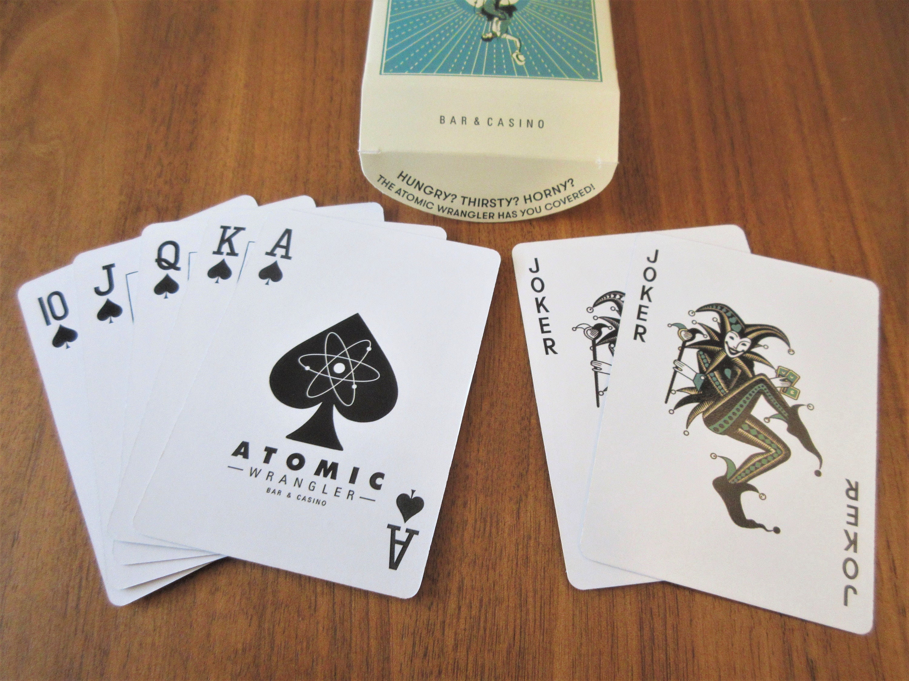 Atomic Wrangler Playing Cards Fallout New Vegas Inspired - Etsy