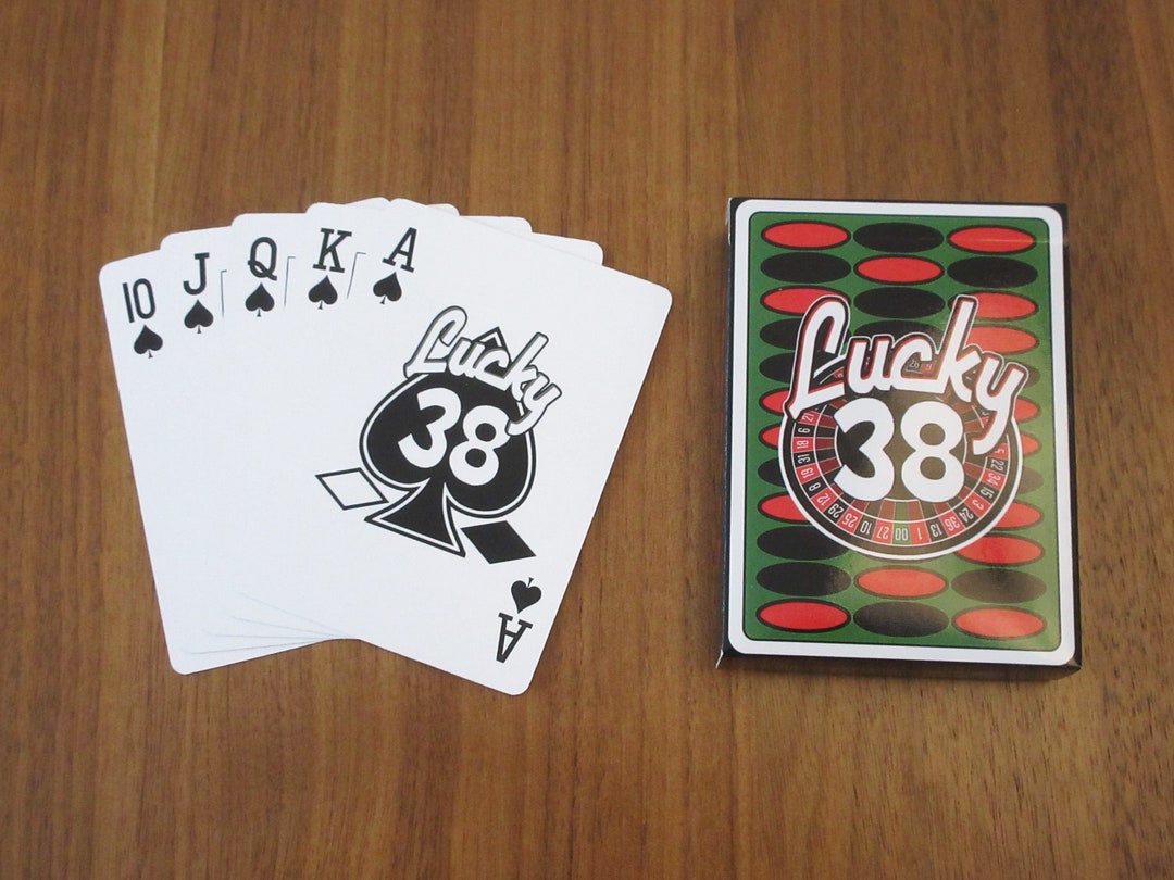 Lucky 38 Playing Cards Fallout New Vegas In-game Design Inspired - Etsy