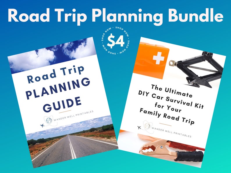 The Ultimate Road Trip Planning Bundle Printable PDF - Etsy
