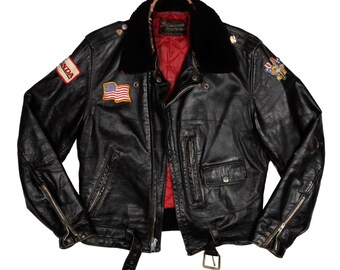 Vintage Motorcycle Jacket | Etsy
