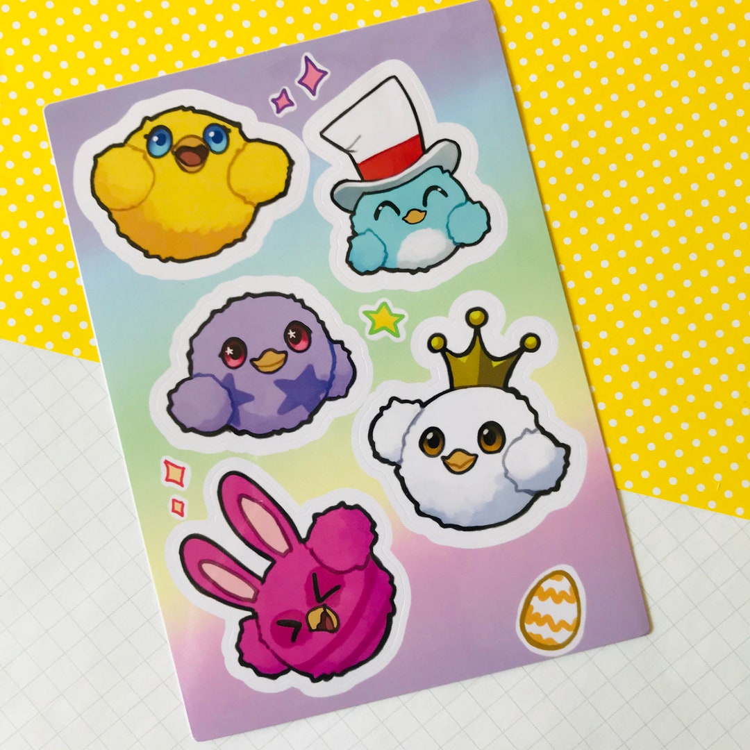 Balan Wonderworld Tim A6 Vinyl Sticker Sheet - Etsy