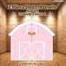 H4427 6ft Farm Barn Party Props Decoration Cutout NO STAND Included - Etsy