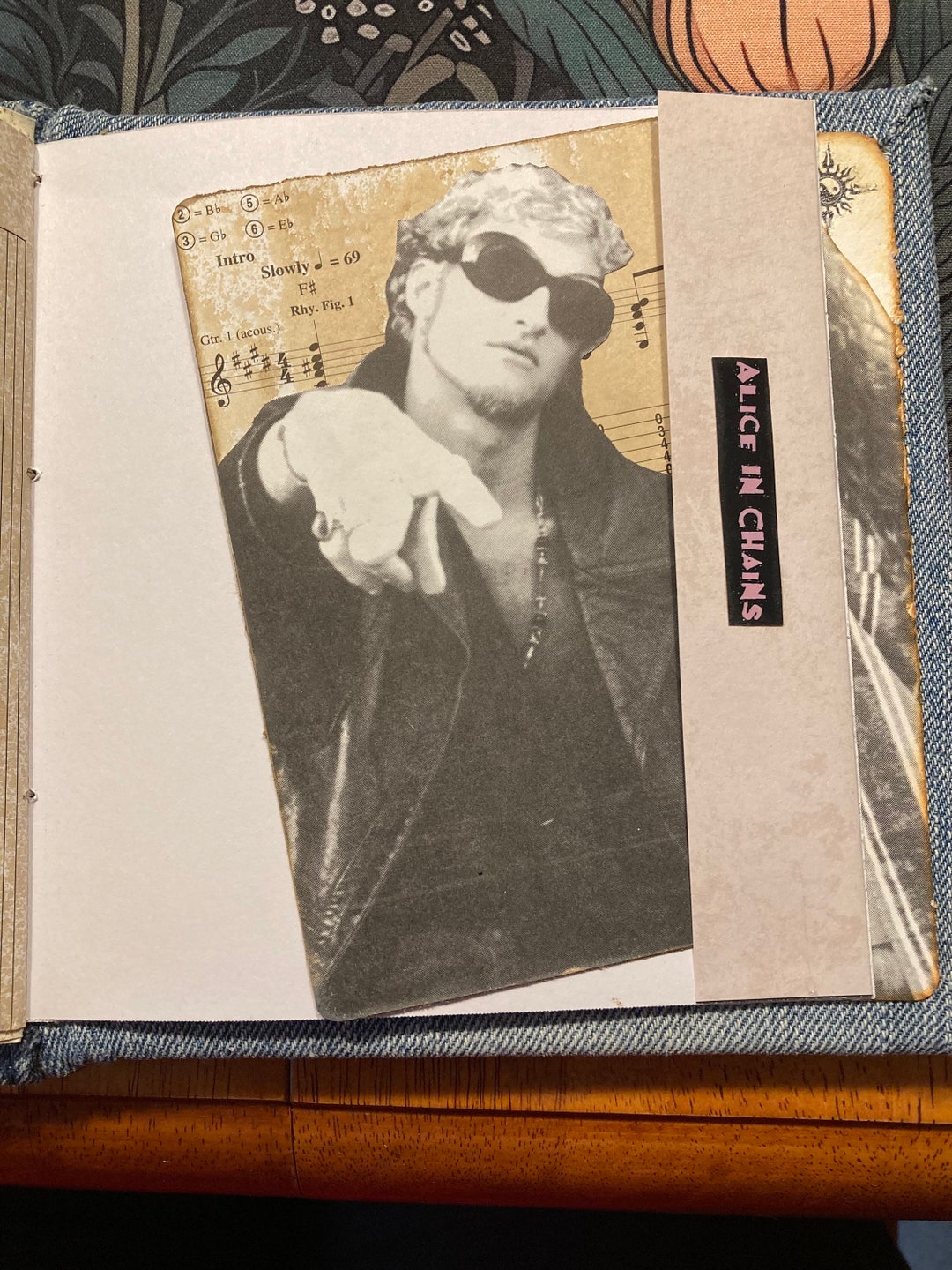 Alice in Chains - Layne Staley Jerry Cantrell Inspired Journal - Etsy