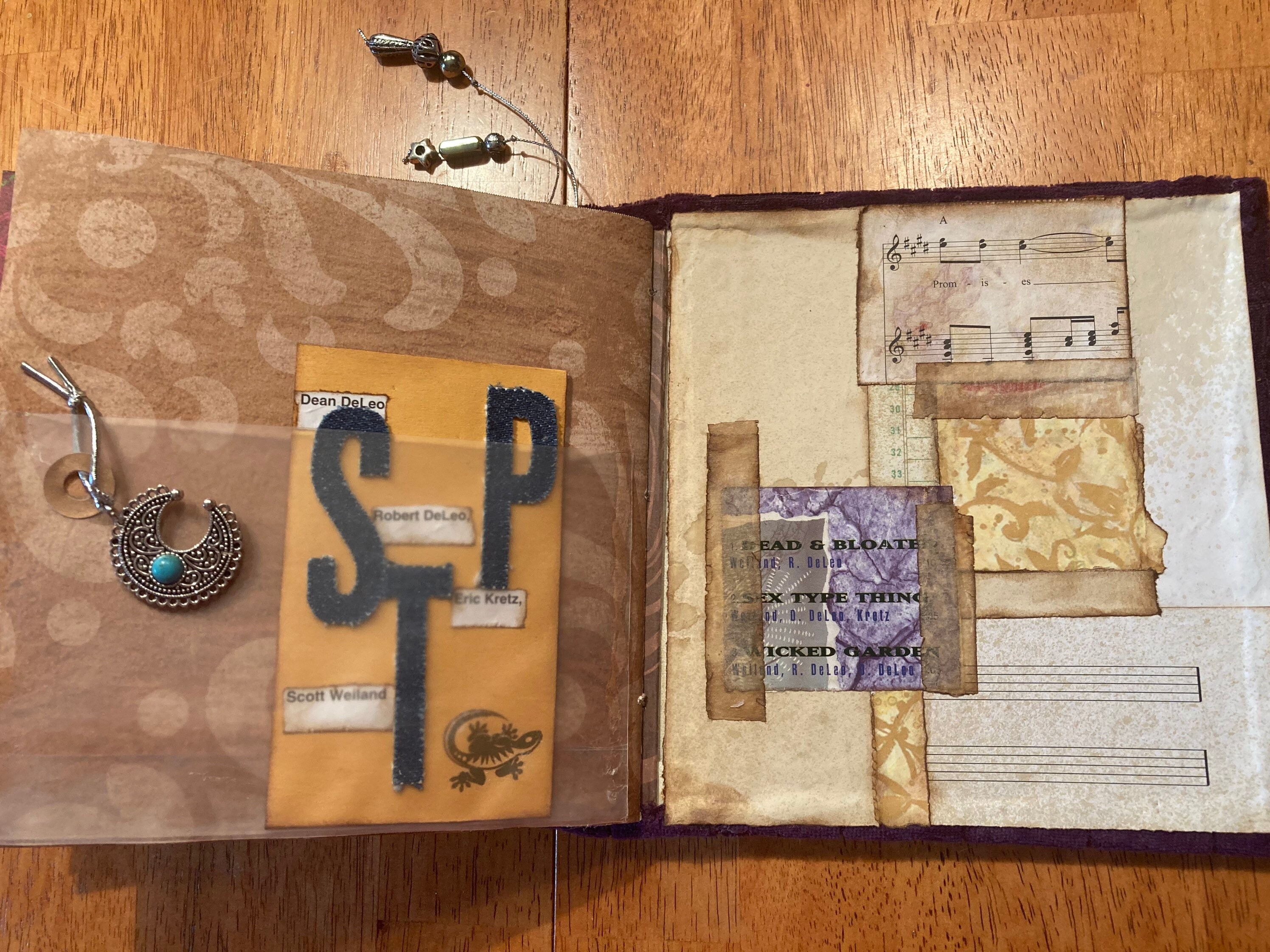 Stone Temple Pilots Scott Weiland Inspired Journal - Etsy