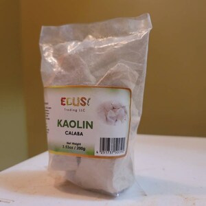 1kg Kalaba Marble Chalk Kaolin Calabar-edible Clay - Etsy