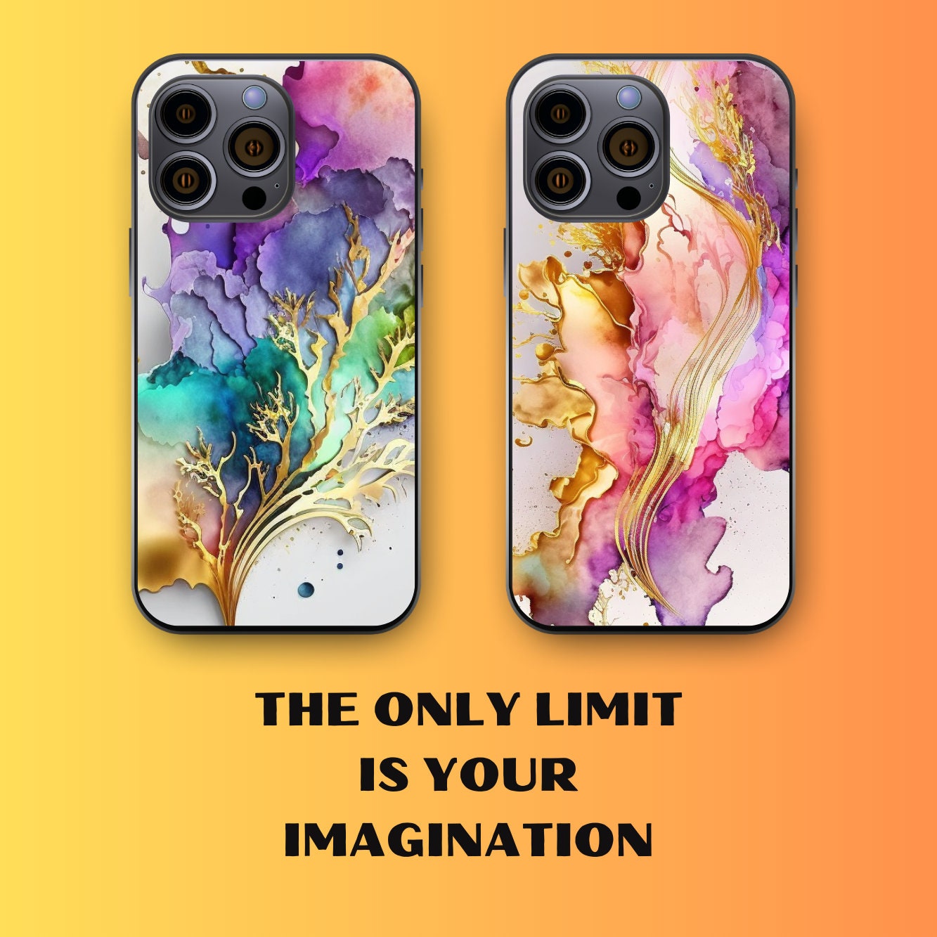 Gold Glittering Sweet Alcohol Ink Digital Paper Volume 1,alcohol Ink ...