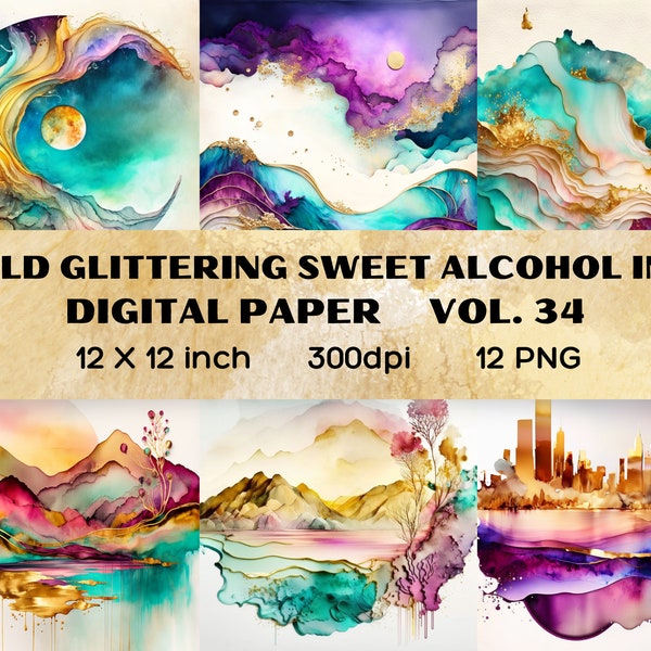 Alcohol Ink Art - Etsy