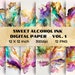 Gold Glittering Sweet Alcohol Ink Digital Paper Volume 1,alcohol Ink ...