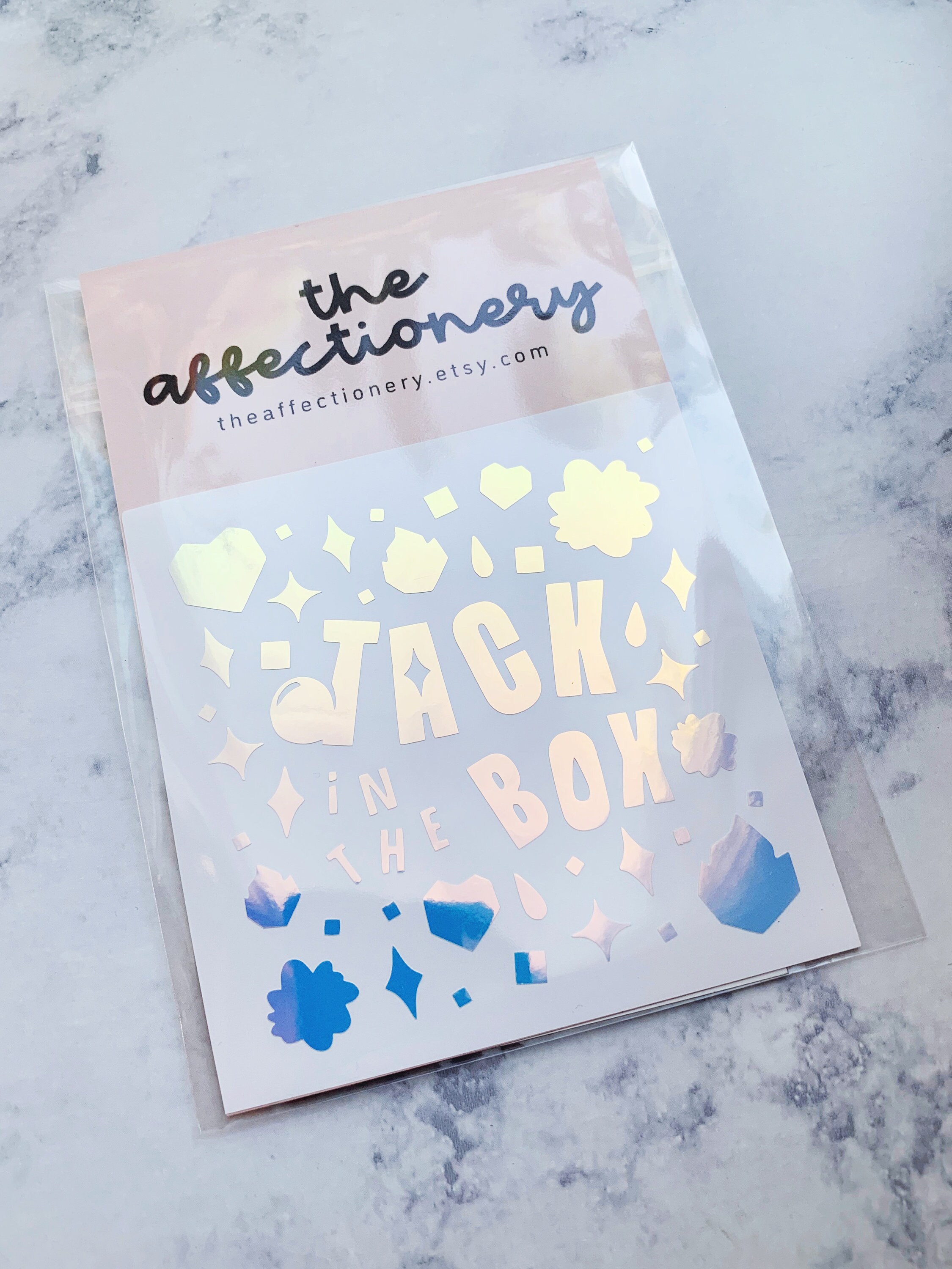 Jack in the Box Decal Sheet // ARMY Bomb Stickers, BTS Decals, J-hope ...