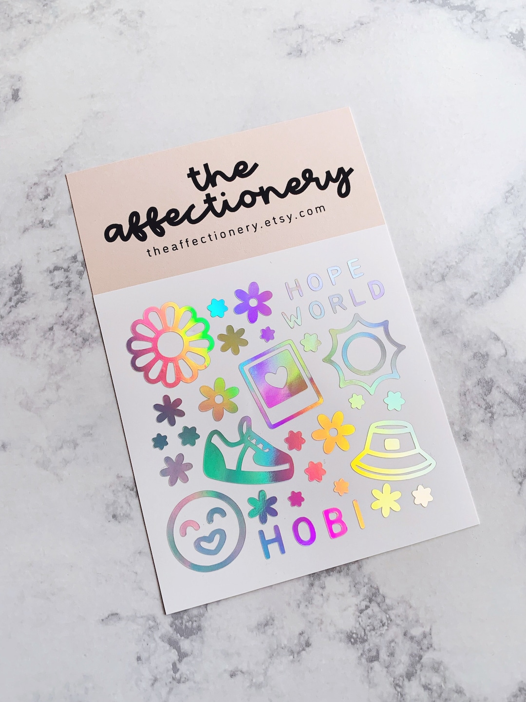 Hoseok Vibes Decal Sheet // Handmade ARMY Bomb Stickers, Bts-inspired ...