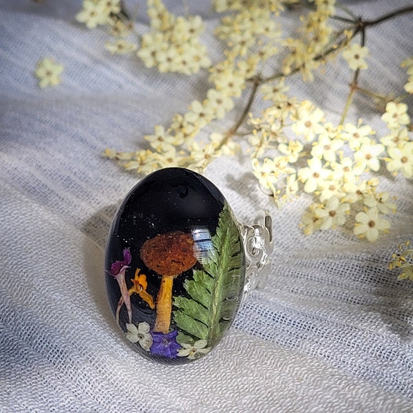 Mushroom Ring - Etsy